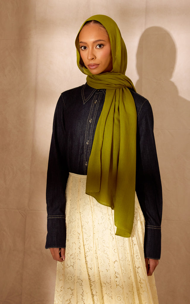 Modal Mini FERN Hijab Scarf Non-Slip Luxury $18.95 Free Shipping ...